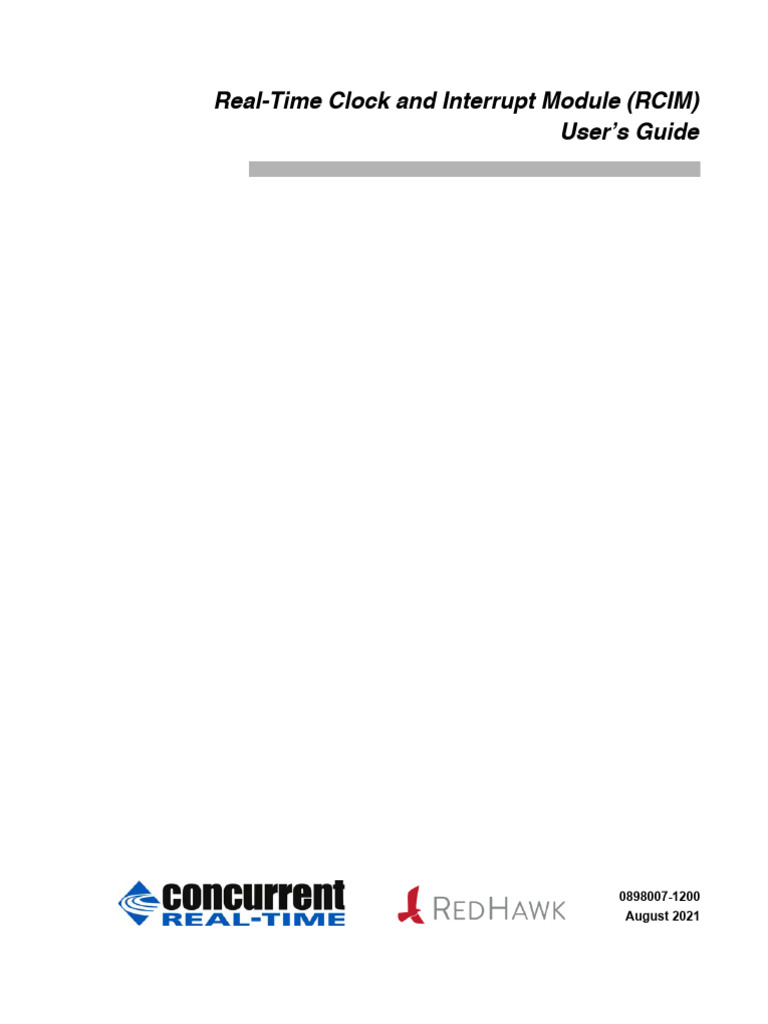 RCIM User Guide 0898007 1200 | PDF | World Wide Web | Internet & Web