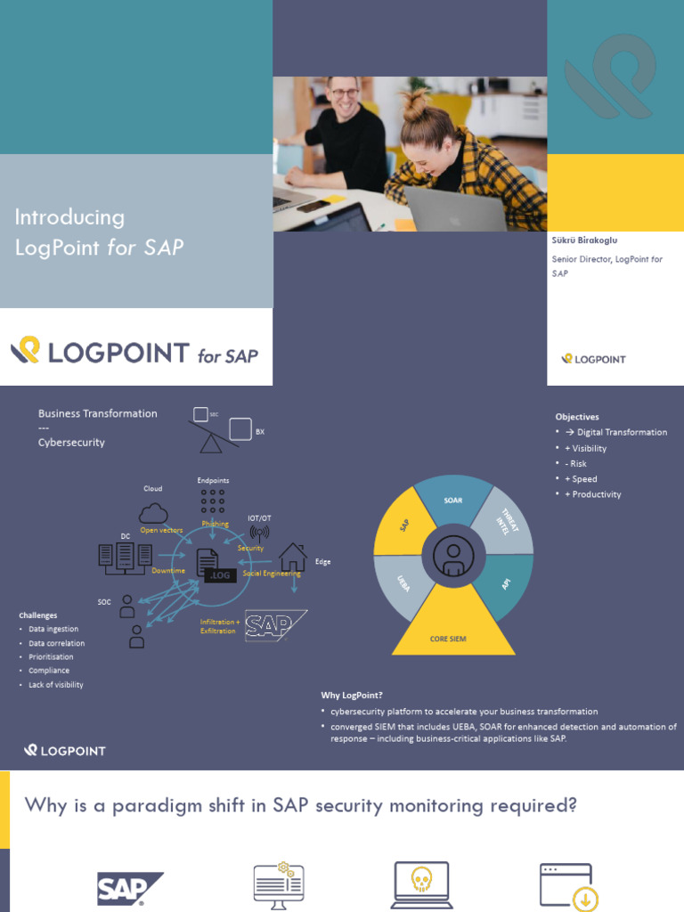 LogPoint for SAP - PRODUCT INTRO _FLYER_ | PDF | Computer Security ...
