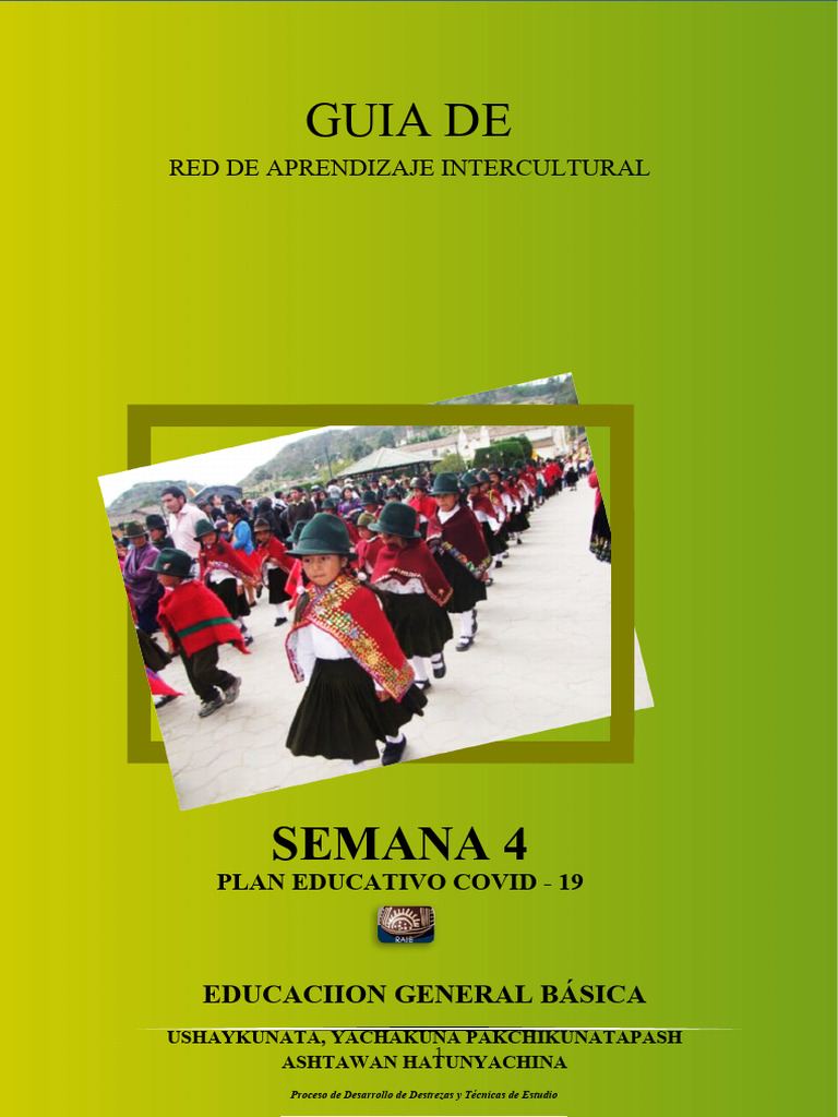 s4 c1 Guia Semana 4 Eca 8vo | PDF