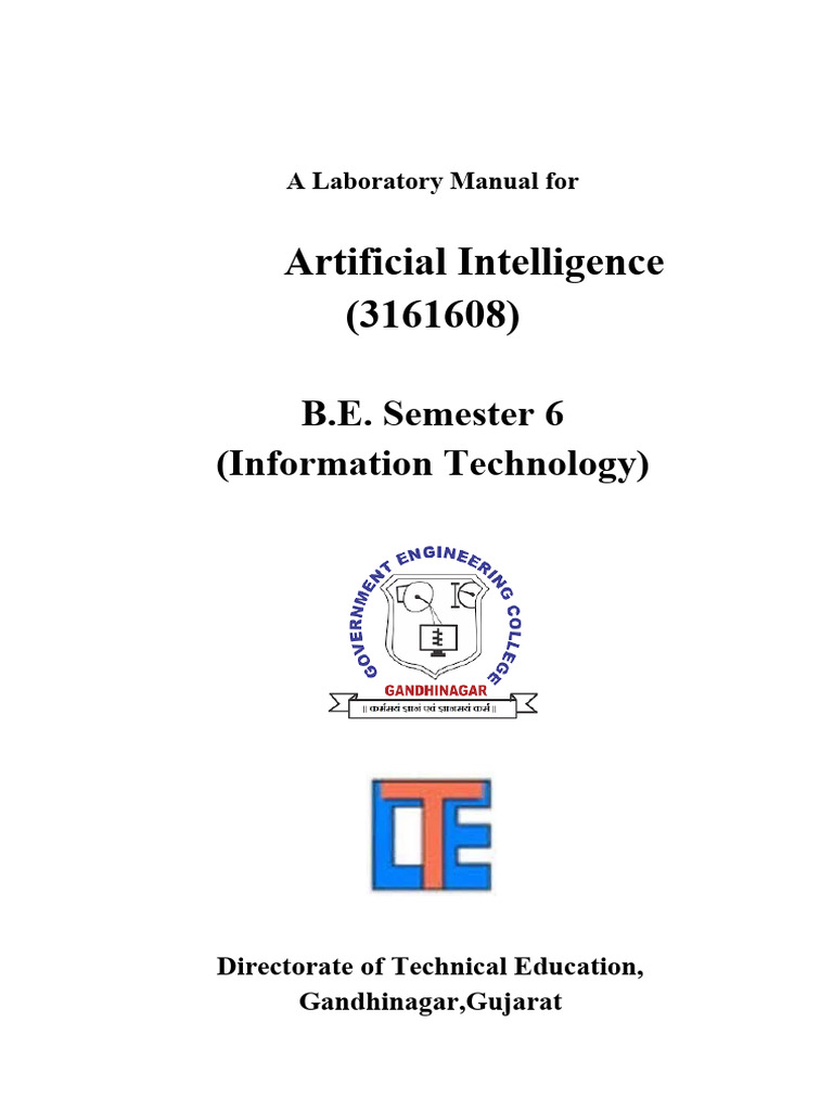 Ai Manual | PDF | Engineering | Artificial Intelligence