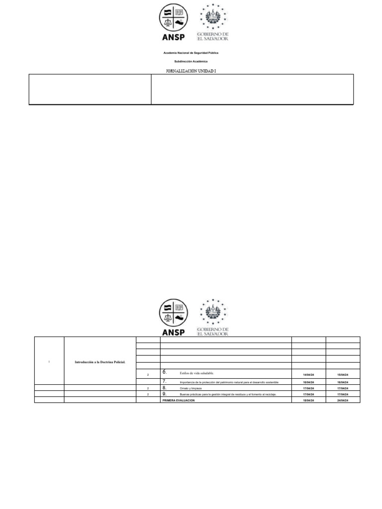 Jornalización DP Practica Didactica | PDF