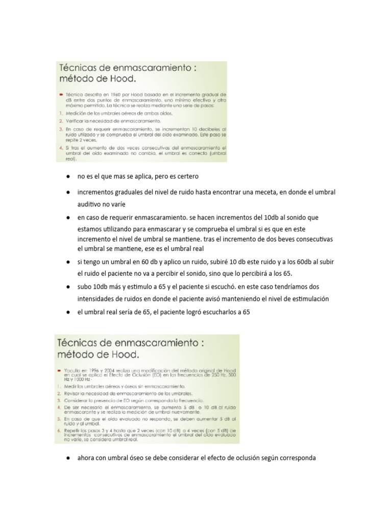 tecnicas de enmascaramiento | PDF | ruido | Decibel