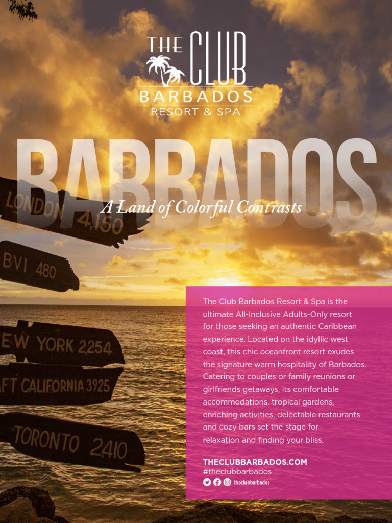 The Club Barbados Flyer 16442650936066565 | PDF