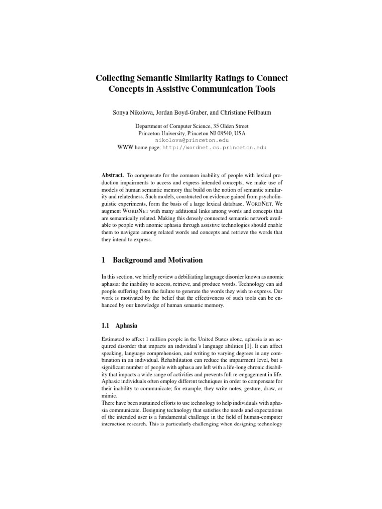 2011 Book Chapter Evocation | PDF | Aphasia | Linguistics