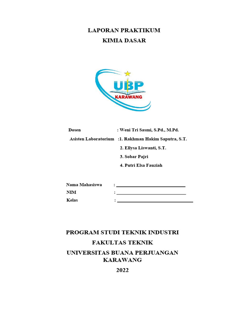 Laprak Praktek Kimia 5 | PDF