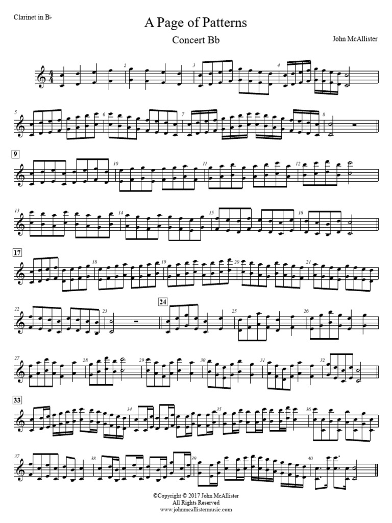 Patrones Clarinete Armaduras | PDF | Échecs