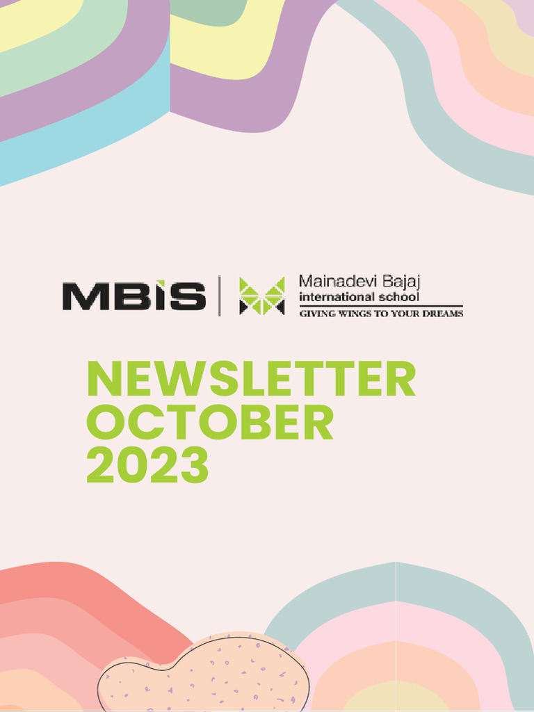Mbis Newsletter October 2023 | PDF | Creativity | Learning