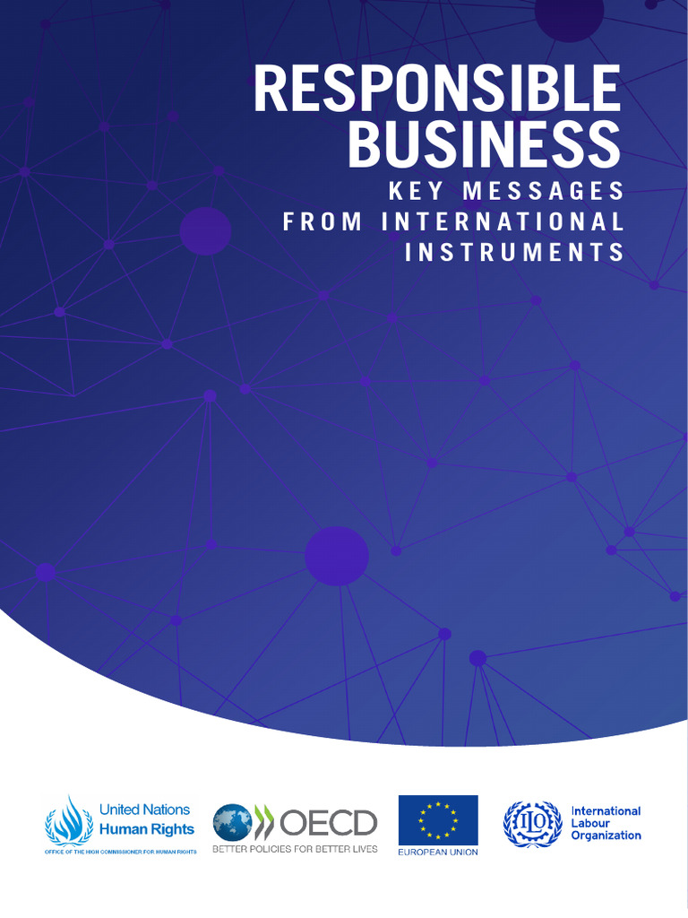 Responsible Business Instruments | PDF | Corporate Social ...