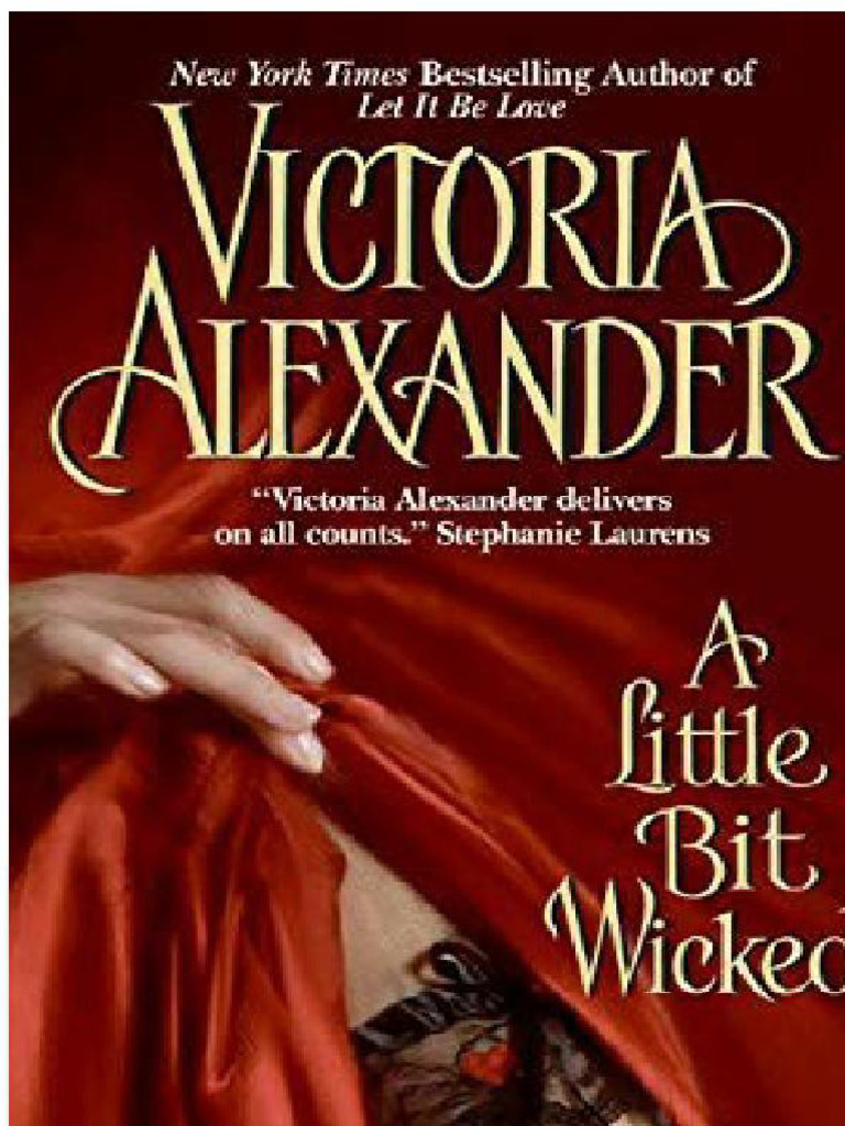 Last Man Standing 01 - Un Poco Malvado - Victoria Alexander | PDF | Amor