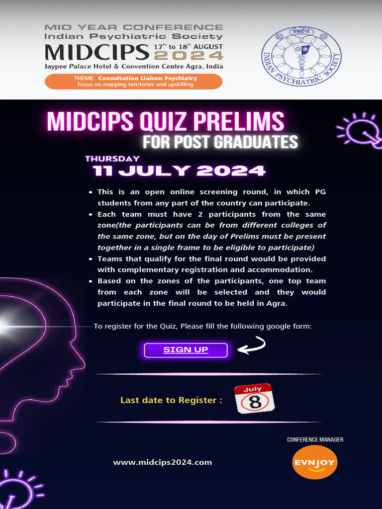 MIDCIPS 2024 - QUIZ QUIZ FLYER | PDF