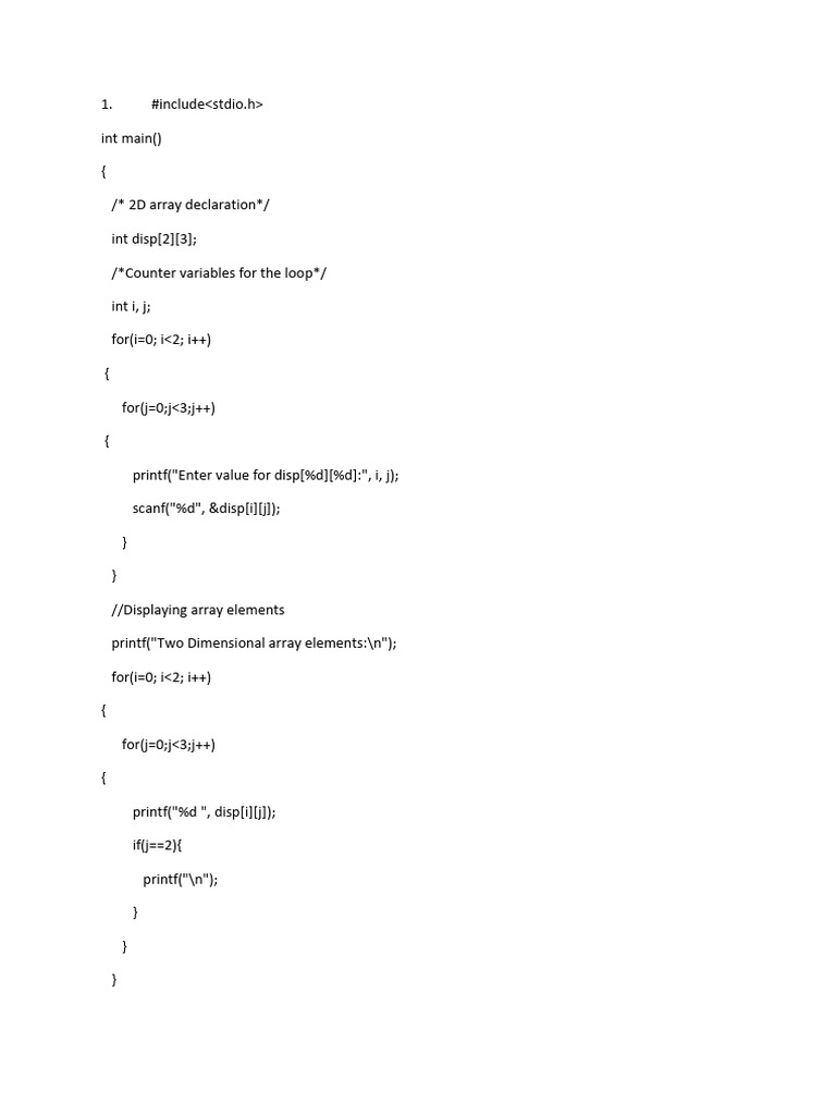 Arrays Output Questions | PDF | Computer Programming | Software Engineering
