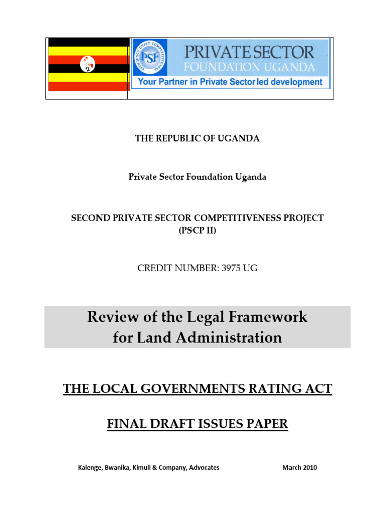 Draft Final Issues Paper Local Governments Rating Law Workshop Jan 2013 ...