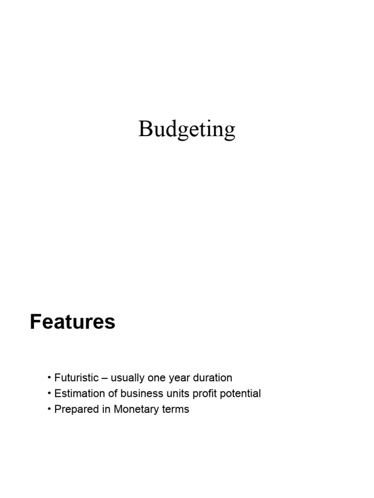 Comprehensive Guide to Budgeting Techniques | PDF | Budget | Inventory