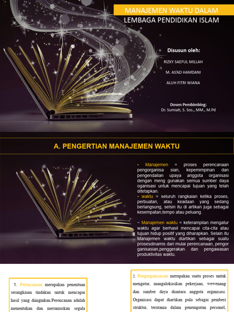 Manajemen Pendidikan Islam | PDF