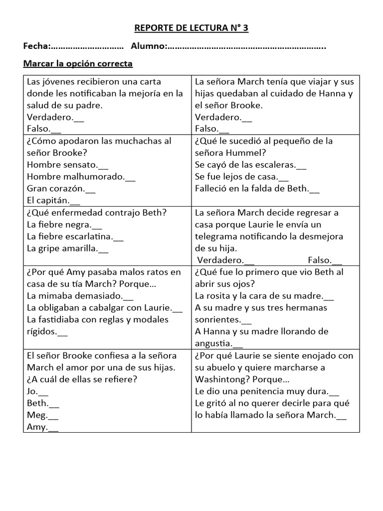 Reporte de Lectura N 3 | PDF
