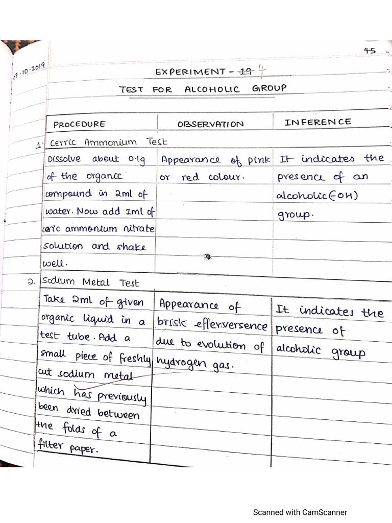 Organic Analysis | PDF