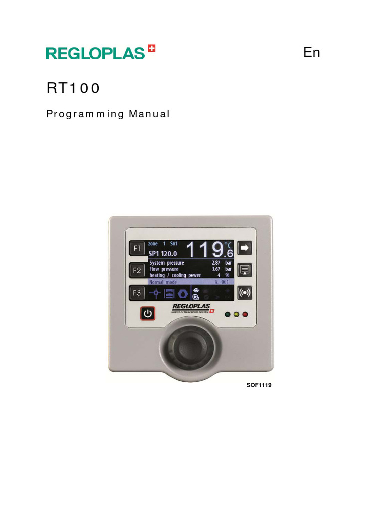Manual RT100 Controller | PDF | Pump | Safety