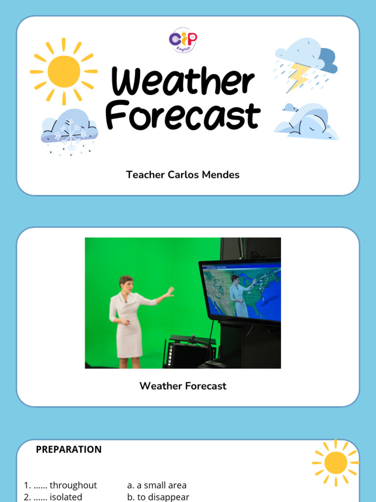 Weather Forecast Overview and Analysis | PDF | Language Arts & Discipline