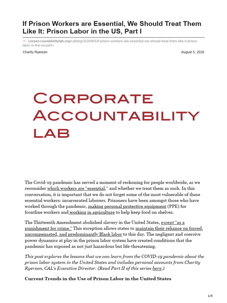corpaccountabilitylab.org-If Prison Workers are Essential We Should ...