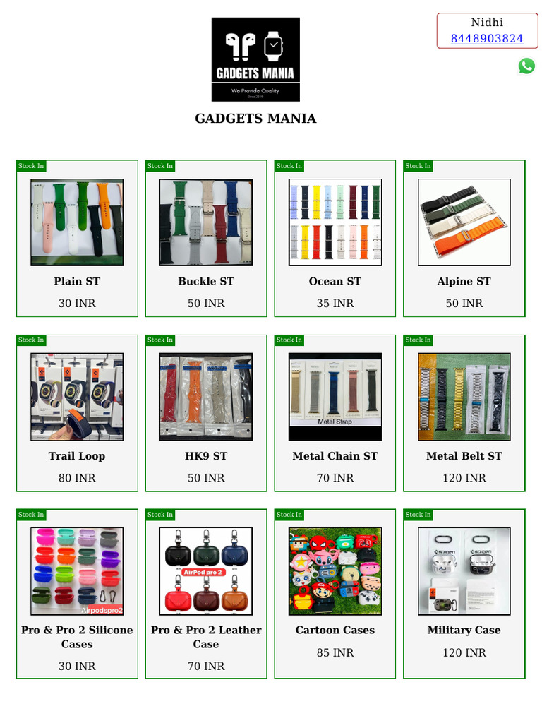 Accessories | PDF