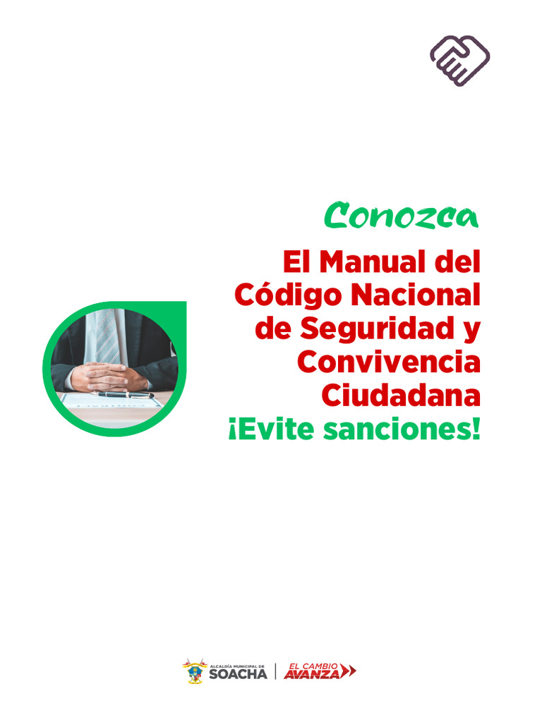 Manual Del Código Nacional De Seguridad Y Convivencia Ciudadana Evite