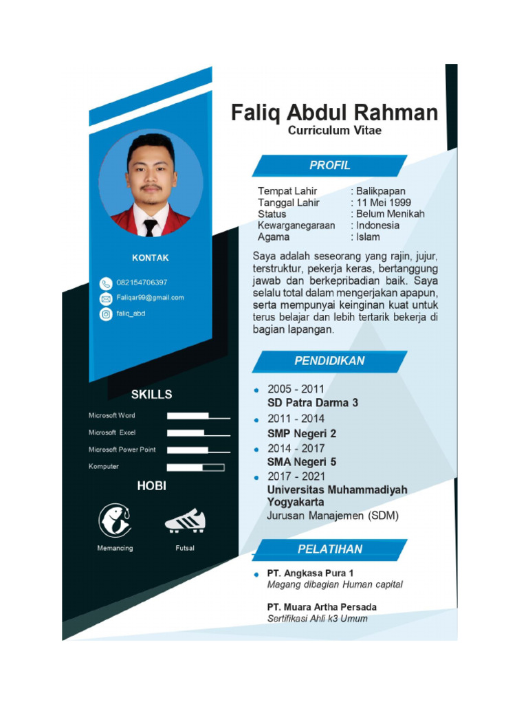 Cv Dan Ak3u Pdf