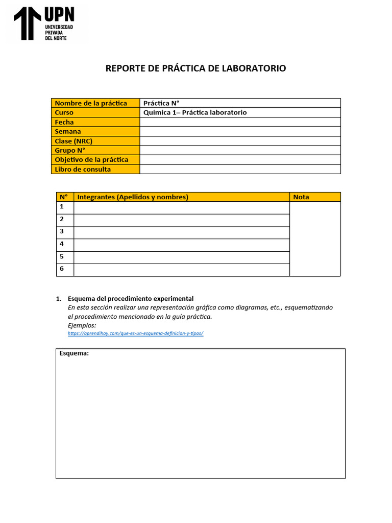 JP FORMATO Reporte de Práctica de Laboratorio | PDF | Experimentar | Laboratorios