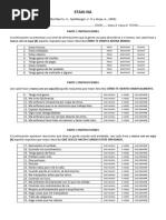 Manual del STAXI-2: Evaluación de la Ira | PDF | Ira | Conceptos ...