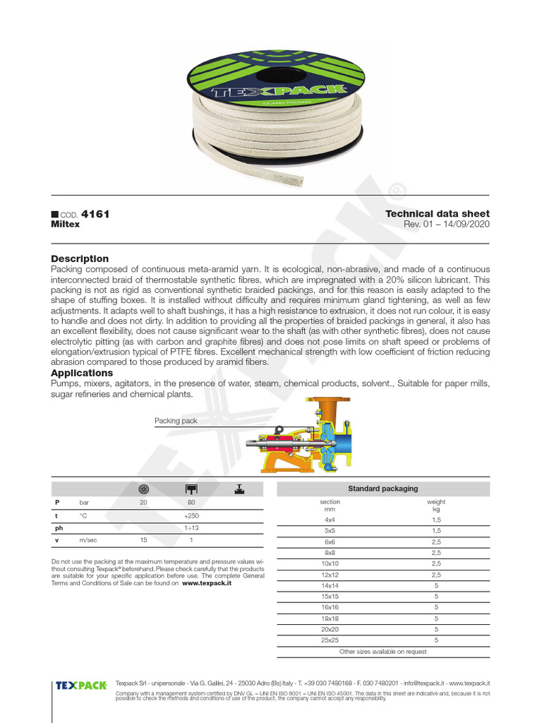 Miltex Eco-Friendly Packing Solutions | PDF | Fibers | Building Engineering
