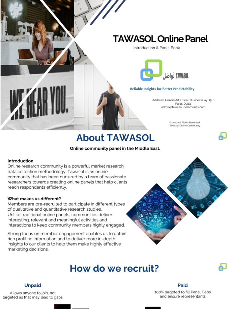 Introduction To Tawasol Tawasol Panel Book 2022 | PDF | Marketing ...