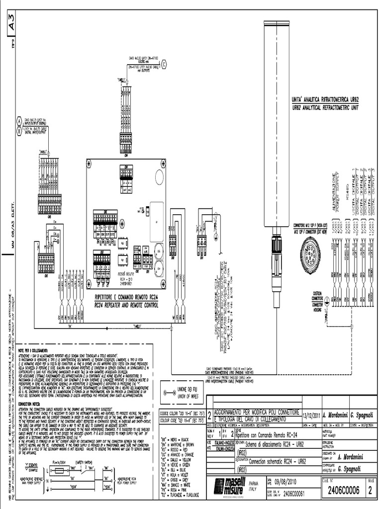RC24 With UR62 Connections Schematic | PDF