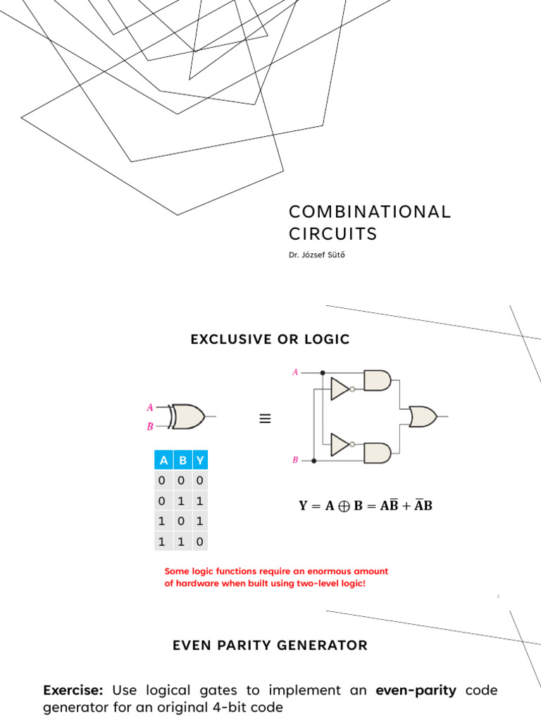 COMBINATIONAL Unlocked | PDF | Logic Gate | Electronic Circuits