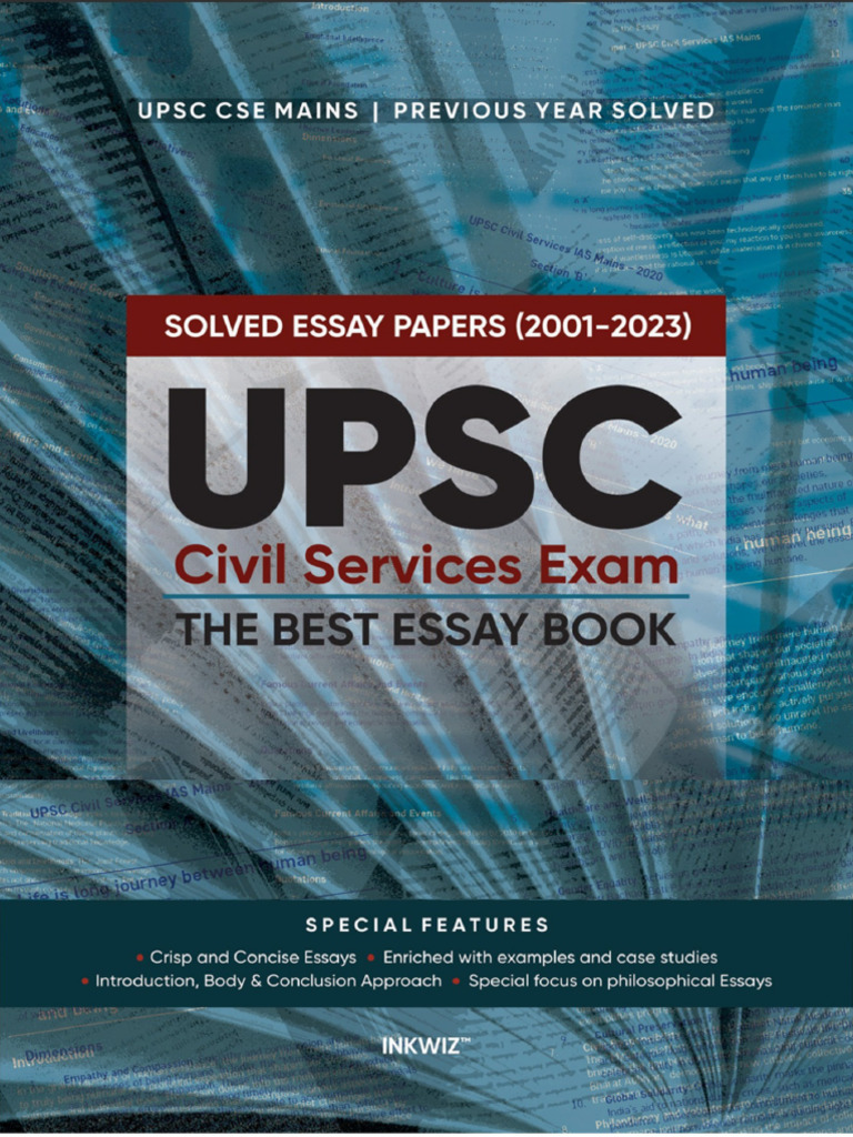 Upsc Cse Mains - Solved Essay Paper 40 2001-2023 41 The Best Inkwiz 2023 | PDF | Mathematics ...