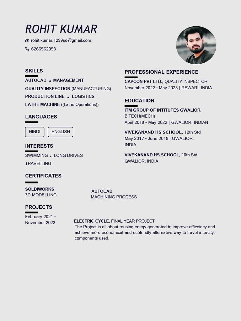 ROHIT - KUMAR - Resume - 13 07 2023 12 51 54 | PDF | Technology & Engineering