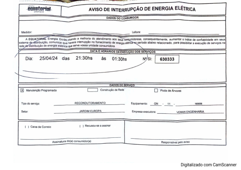 Informe Equatorial - Cond. Arca Real | PDF