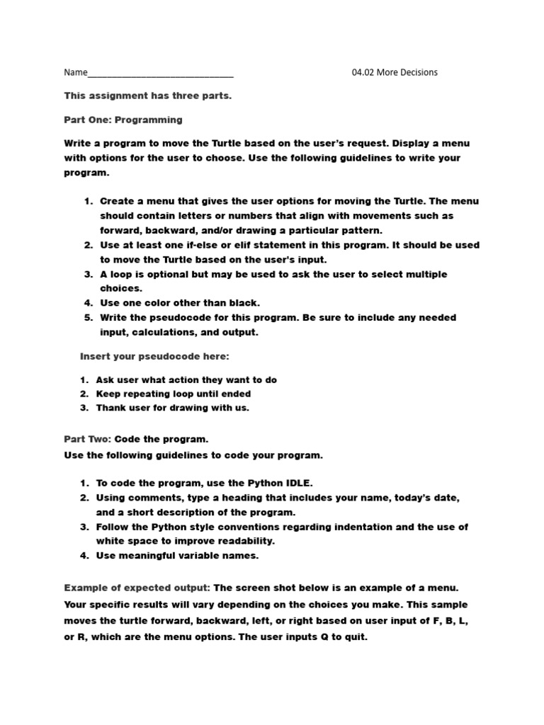 Fop If Else Elif Pdf Menu Computing Computer Programming 1299