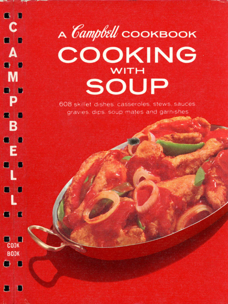 A Campbell's Cookbook Cooking With Soup | PDF