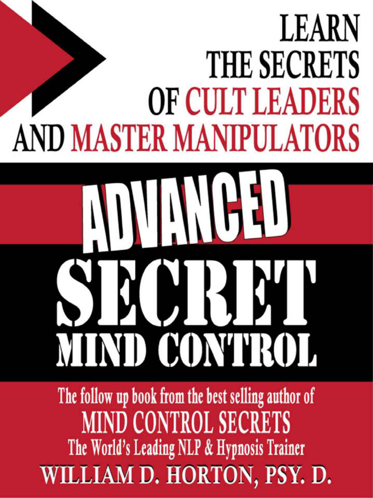 Advanced Mind Control Secrets Coversational Hypnosis NLP Learn The Secrets of Cult Leaders and ...