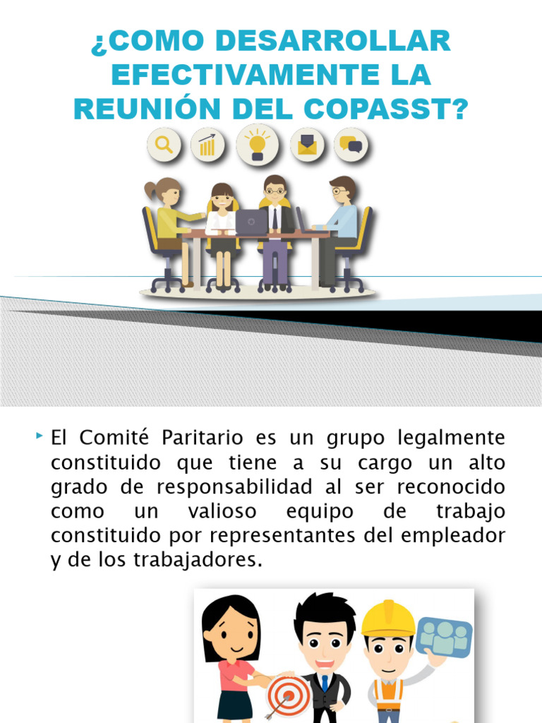 Guía para Reuniones Efectivas del COPASST | PDF | Planificación