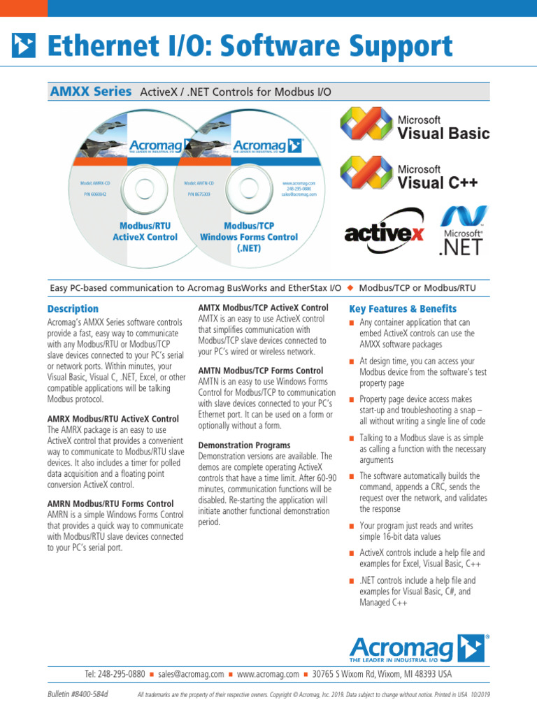 ActiveX NET Controls | PDF | Transmission Control Protocol | Computer ...