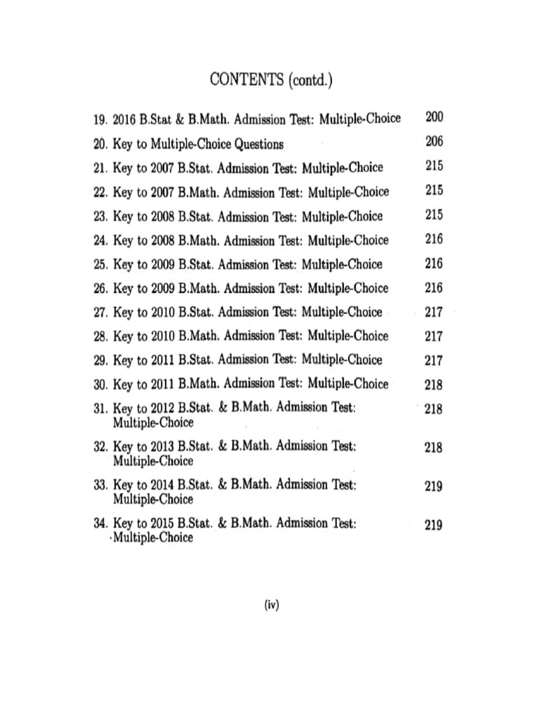 Contents of Tomato Book ISI | PDF