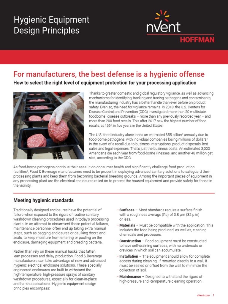 Packaging - Nvent Hygienic Design WP | PDF