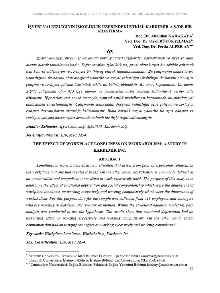 Örnek Makale - Doc.docx - 10.11611-JMER603-325552 | PDF