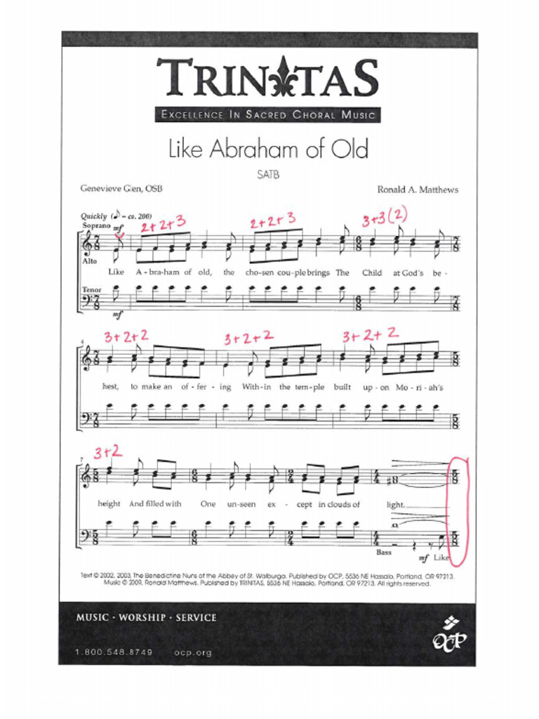 Ocp Choral Music | PDF