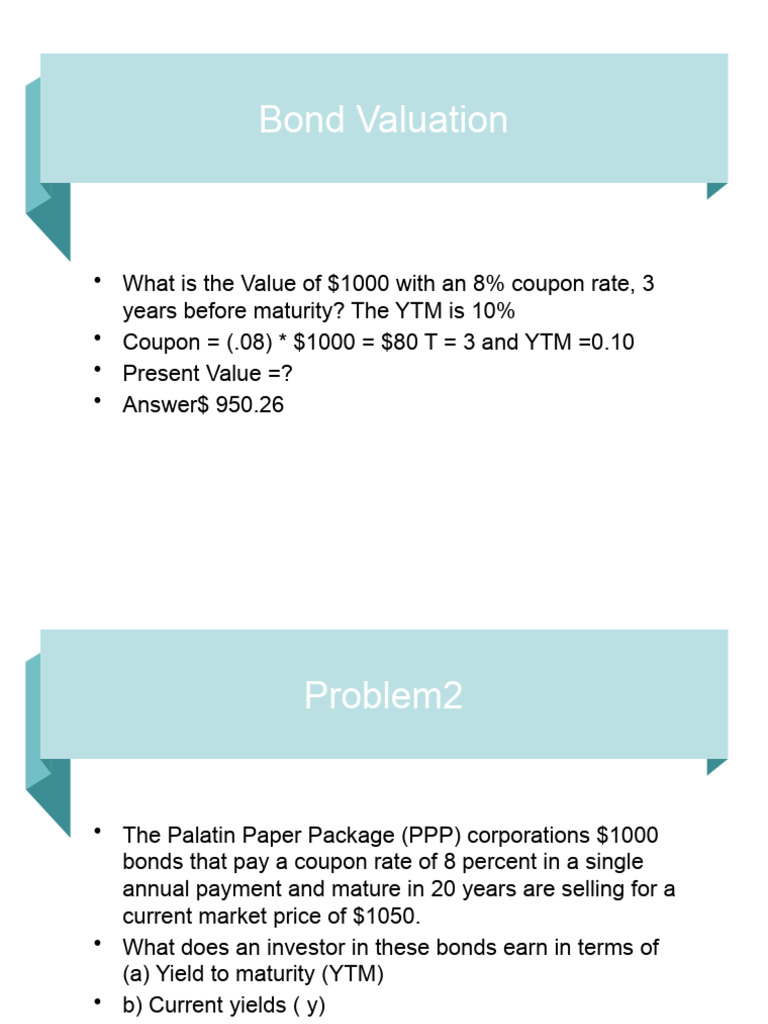 InfyTQ Certification Training | PDF | Bonds (Finance) | Bond Duration