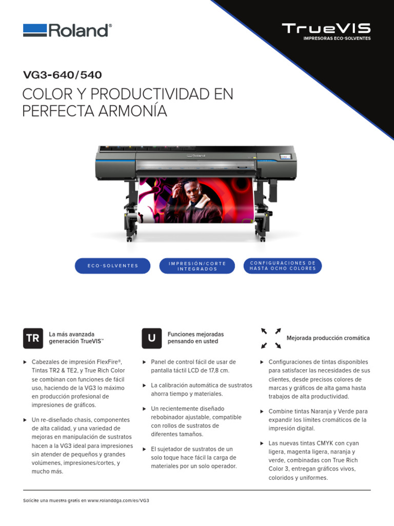 Roland Truevis Vg3 | PDF | Color | Diseño gráfico