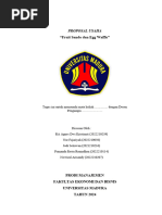 Contoh Proposal Usaha Makanan | PDF | Bisnis