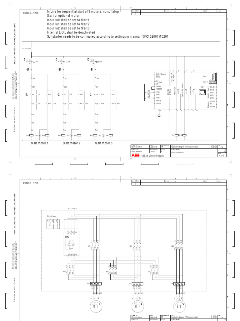 1SFB536005G5008 RevB PSTXsequenceStart | PDF