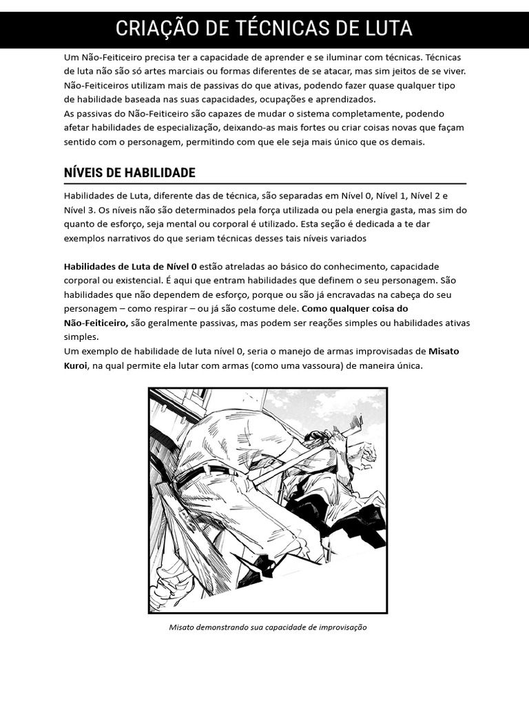 Técnicas de Luta para Não-Feiticeiros | PDF | Vida | Deficiência visual