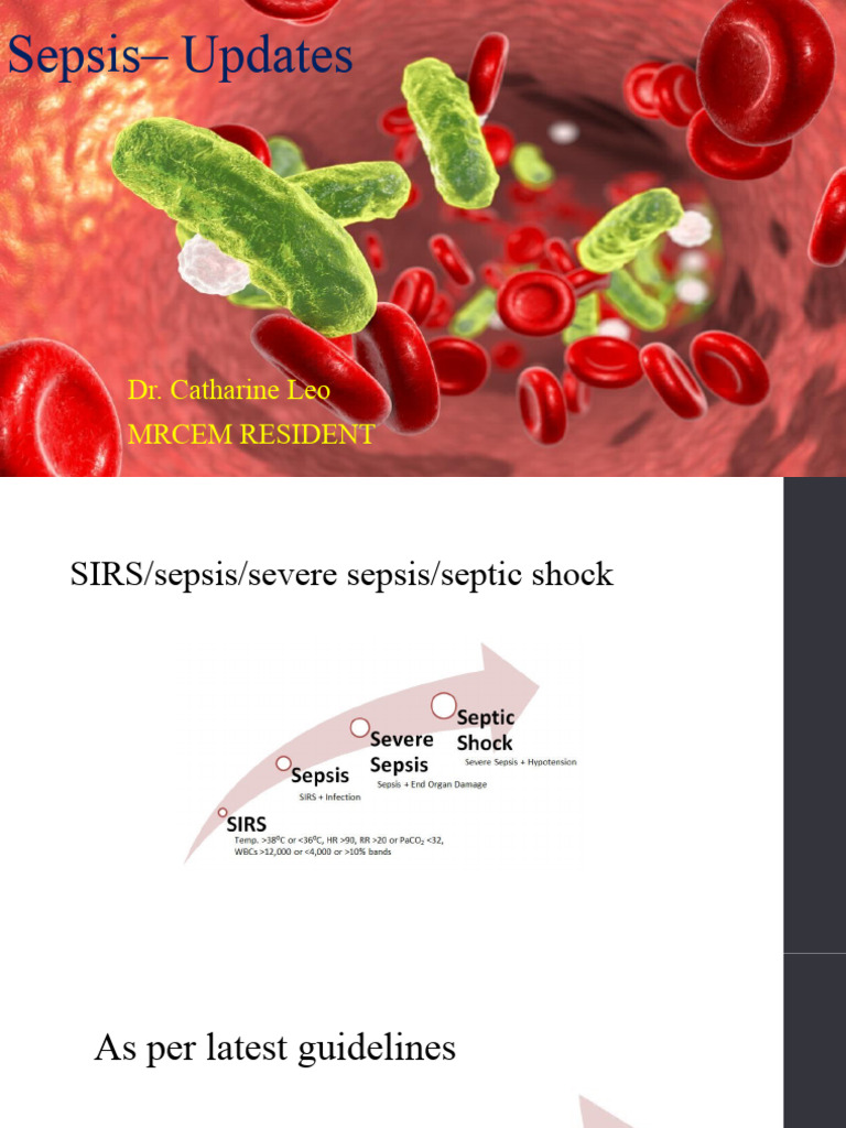 Sepsis Update 1. | PDF | Sepsis | Shock (Circulatory)